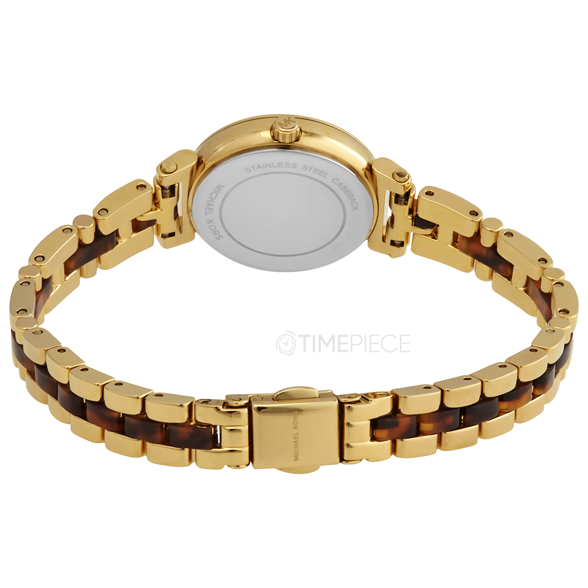 Michael Kors Sofie Quartz Crystal Gold Dial Ladies Watch MK4346