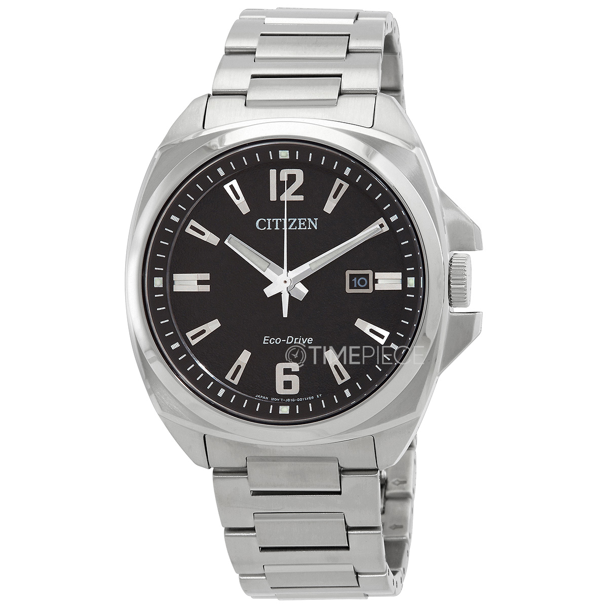 Citizen Endicott Eco-Drive Black Dial Mens Watch AW1720-51E