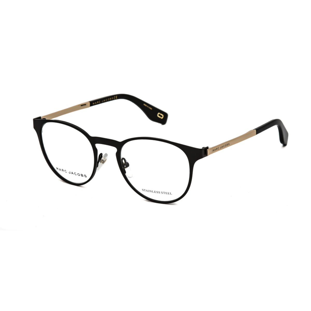 Marc Jacobs Mens Black Round Eyeglass Frames Marc32000030050