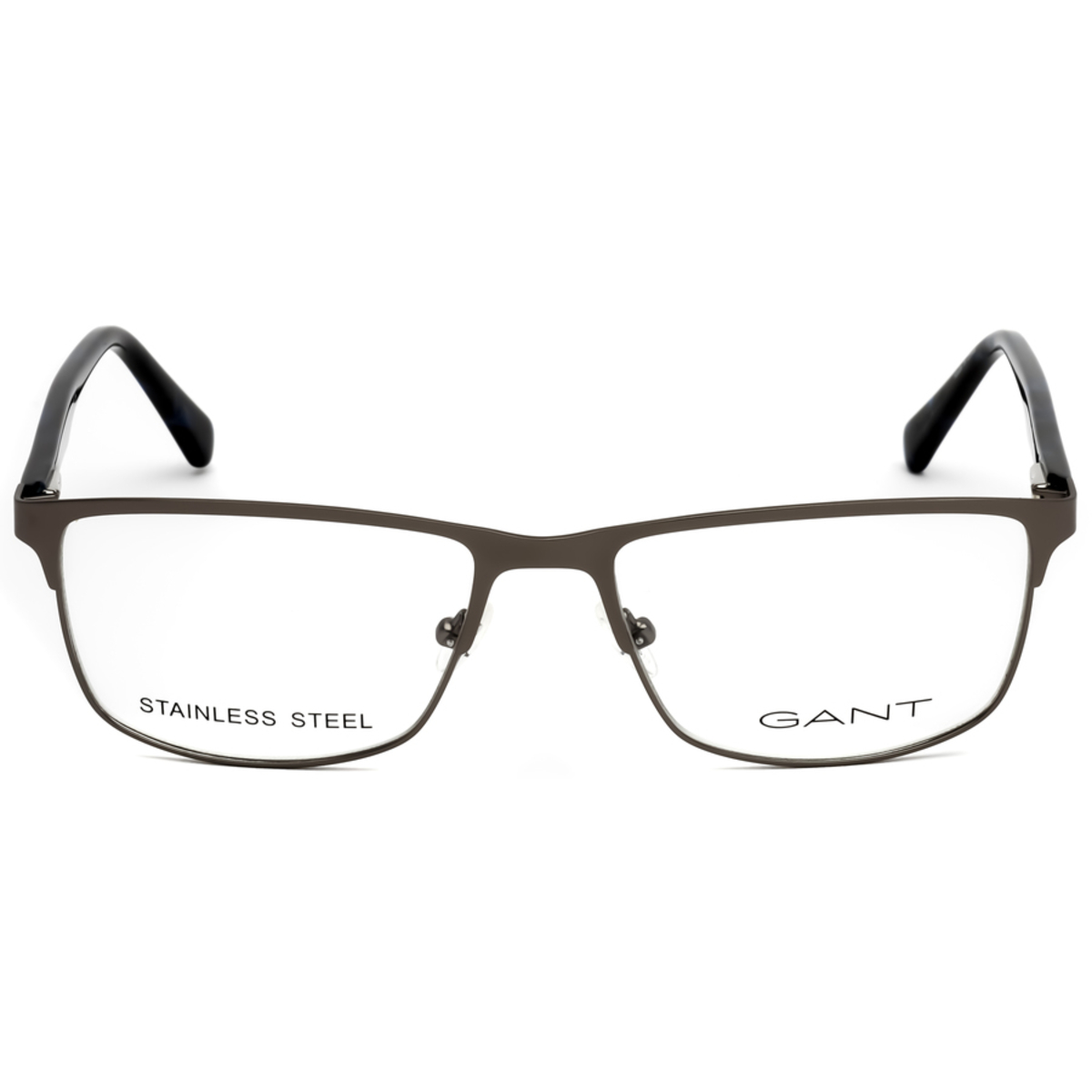 GANT Mens Gunmetal Square Eyeglass Frames GA322600955