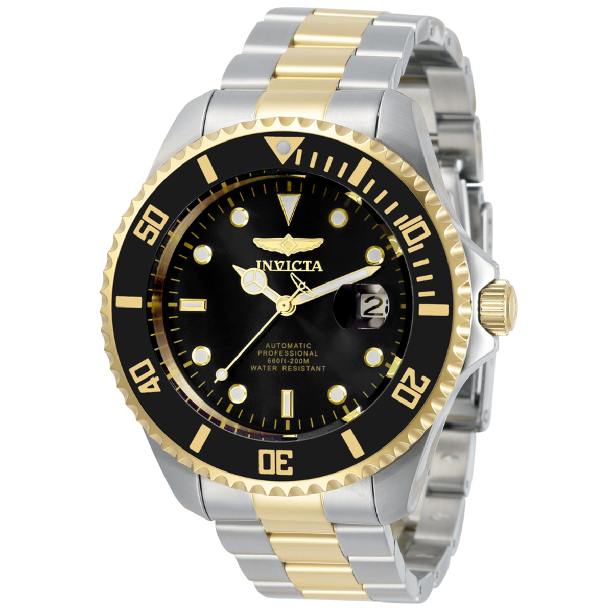 Invicta Pro Diver Automatic Black Dial Mens Watch 34041