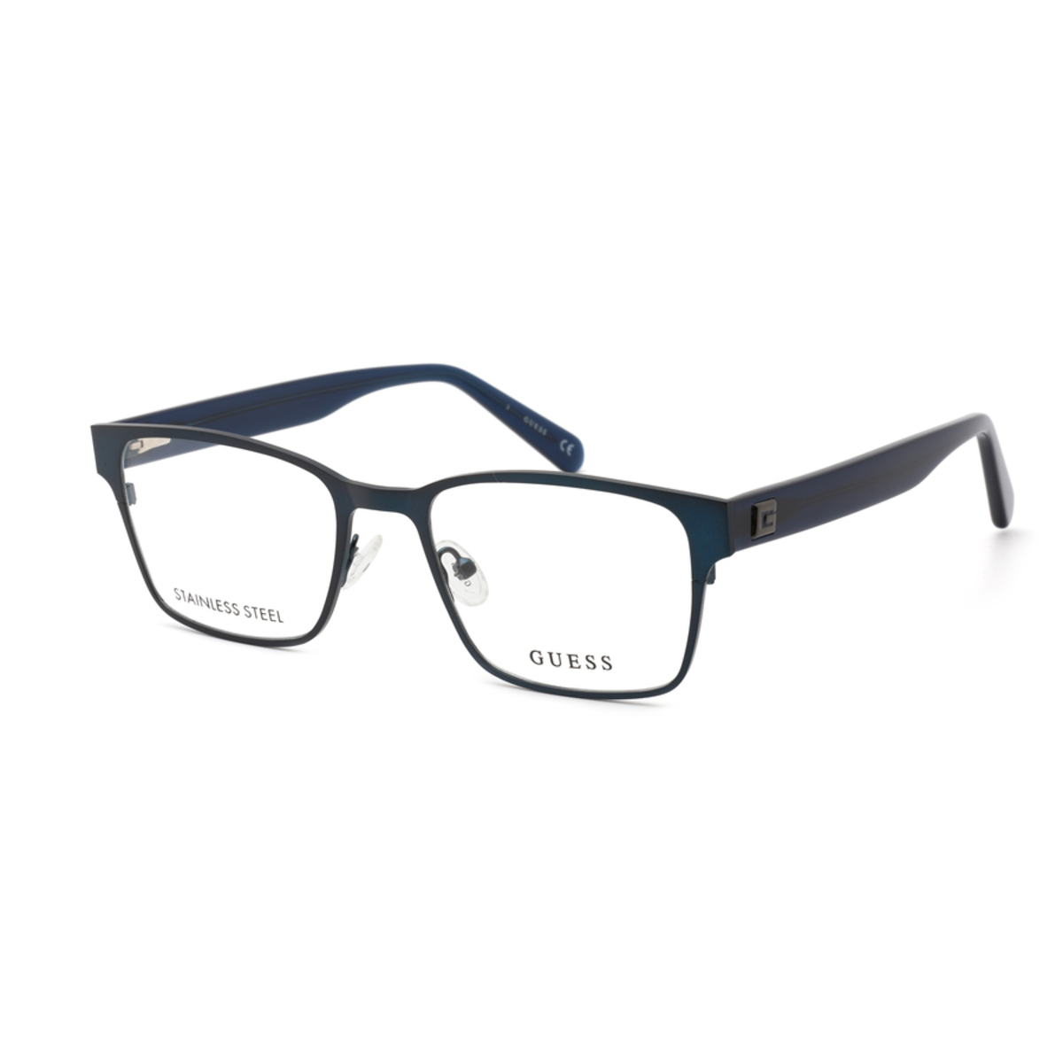 Guess Ladies Blue Rectangular Eyeglass Frames GU199409152