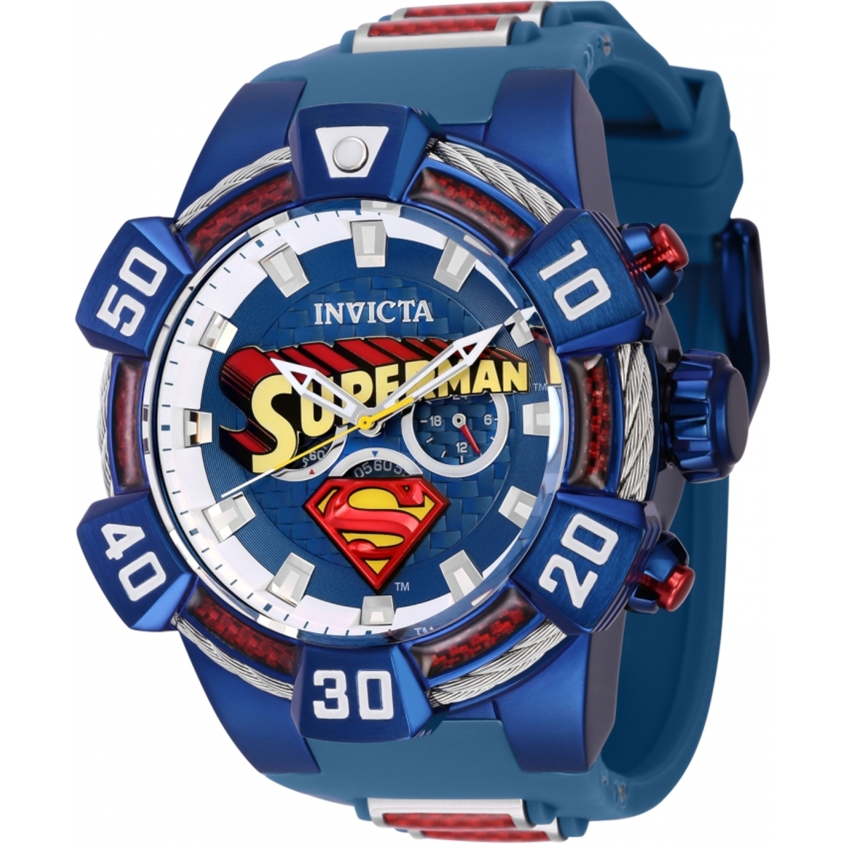 Invicta DC Comics Superman Chronograph Quartz Mens Watch 41139