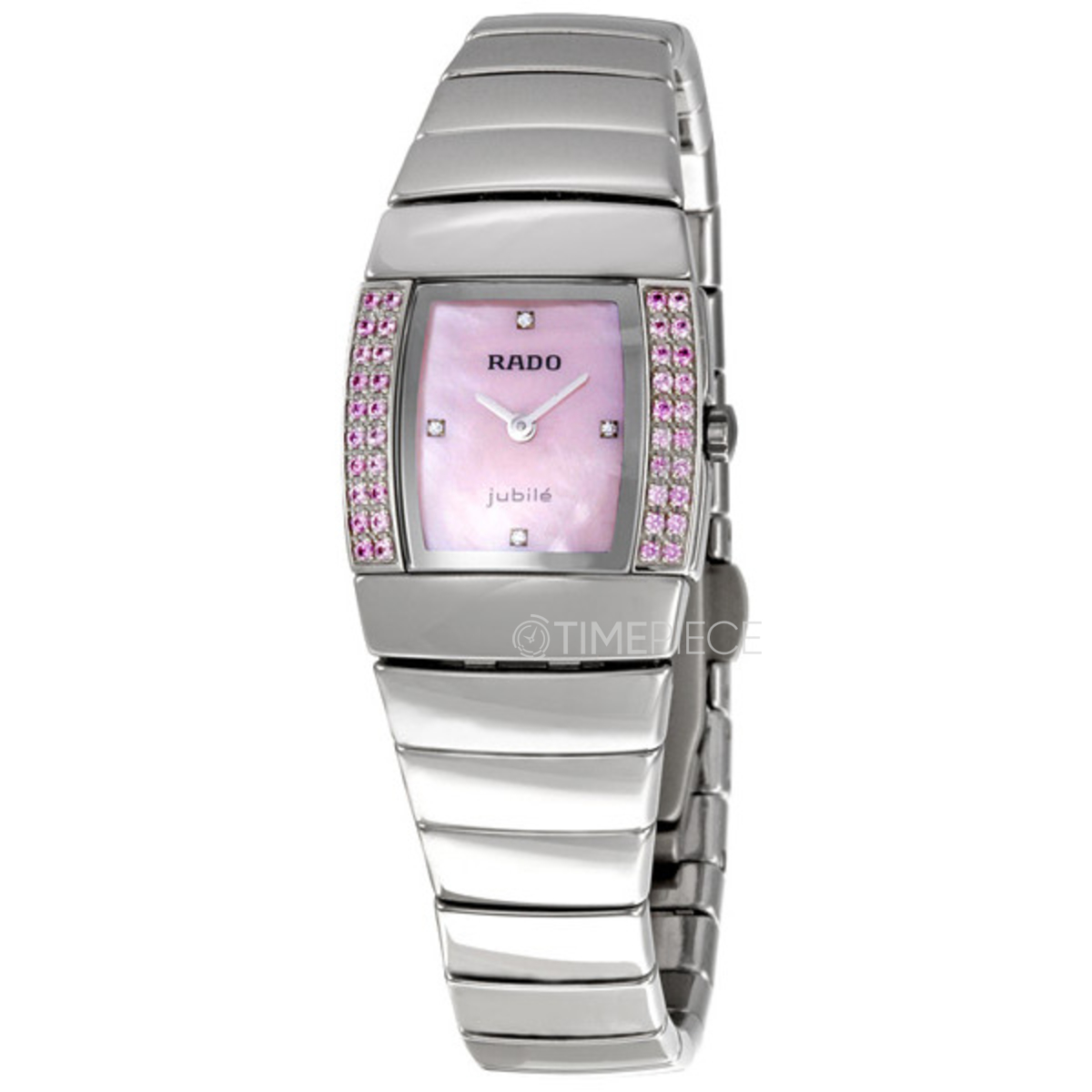 Rado Sintra Supe Jubile Pink Mother of Pearl Diamond Mini Ladies Watch ...