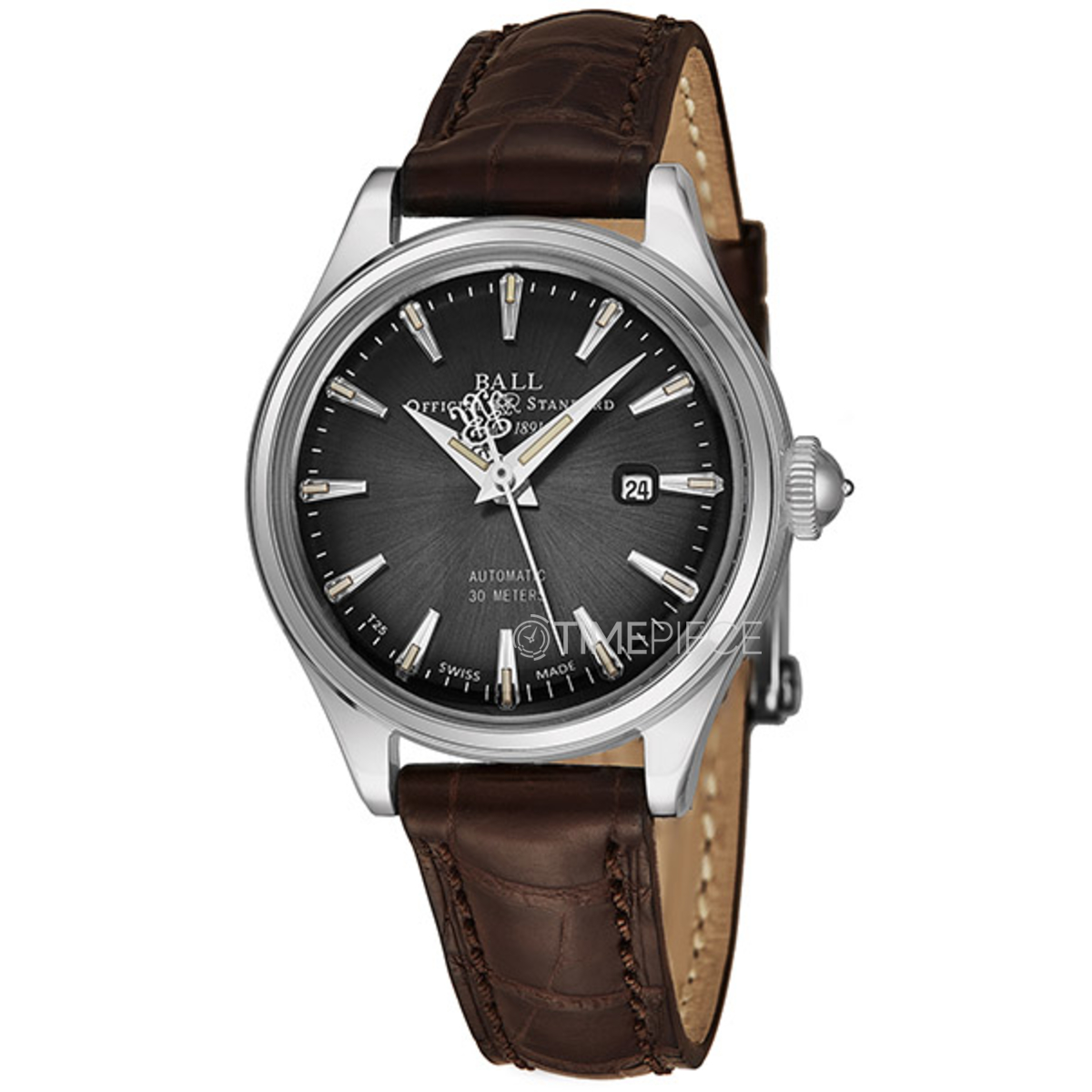 Ball Trainmaster Eternity Automatic Black Dial Ladies Watch NL2080D-LJ-BK