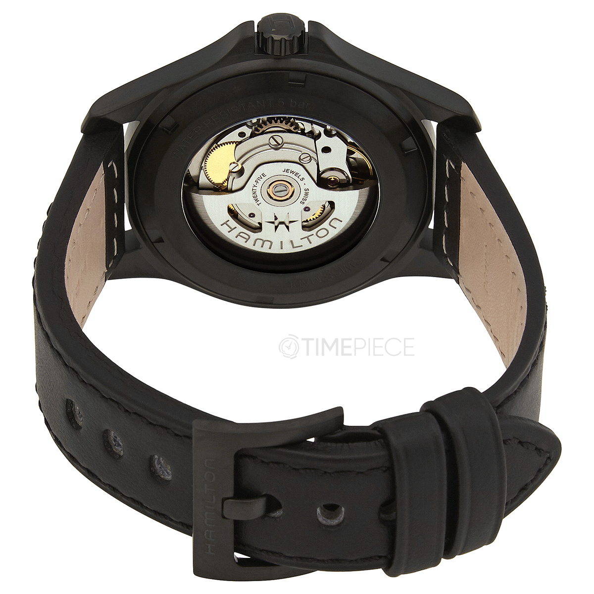 Hamilton Khaki Field King Automatic Black Dial Mens Watch H64465733