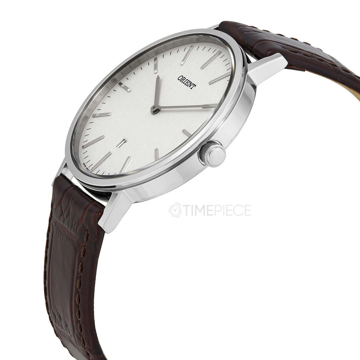 Orient Classic Quartz Silver Dial Mens Watch FGW05005W0