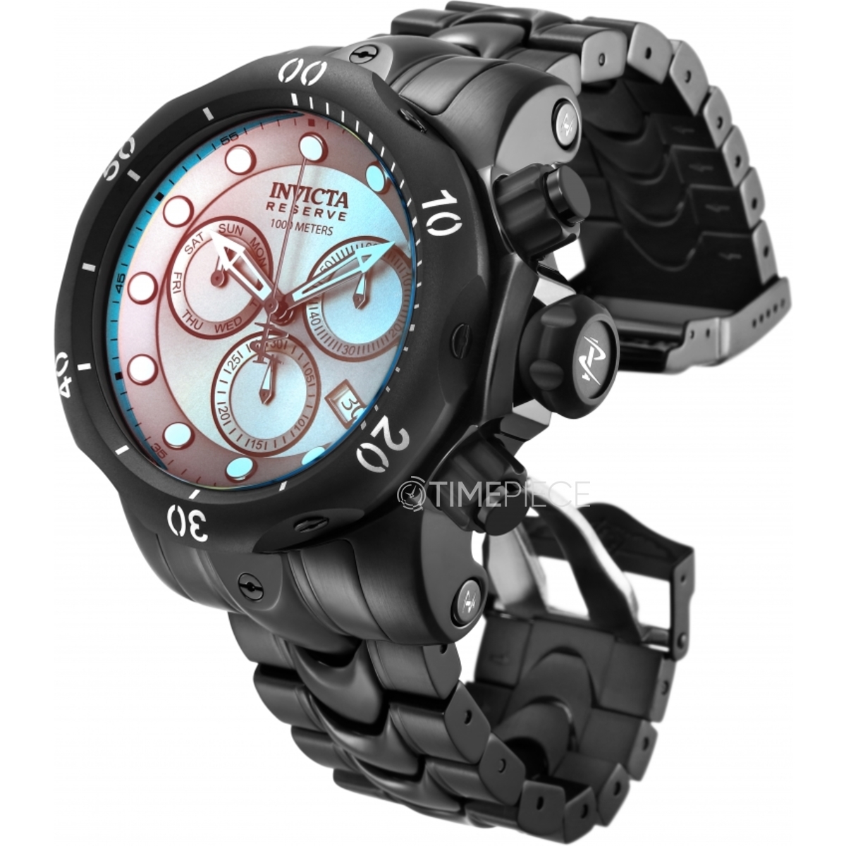 Invicta Reserve Chronograph Titanium Dial Mens Watch 25417