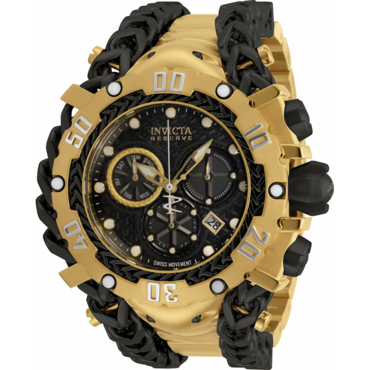 Invicta Gladiator Chronograph Quartz Mens Watch 34434