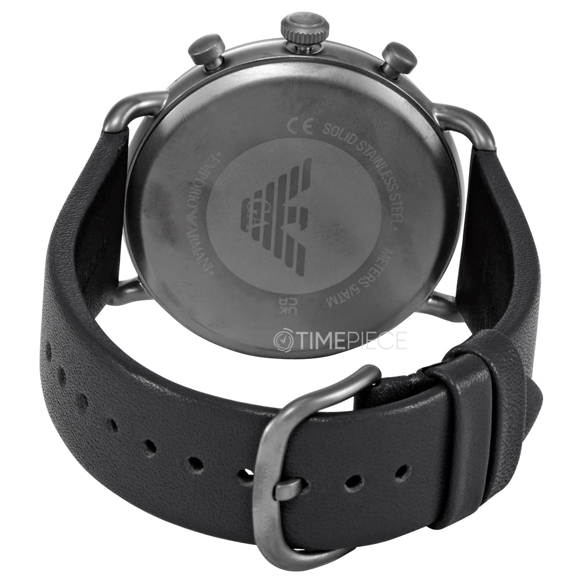 Emporio Armani Aviator Chronograph Quartz Silver Dial Mens Watch AR11384