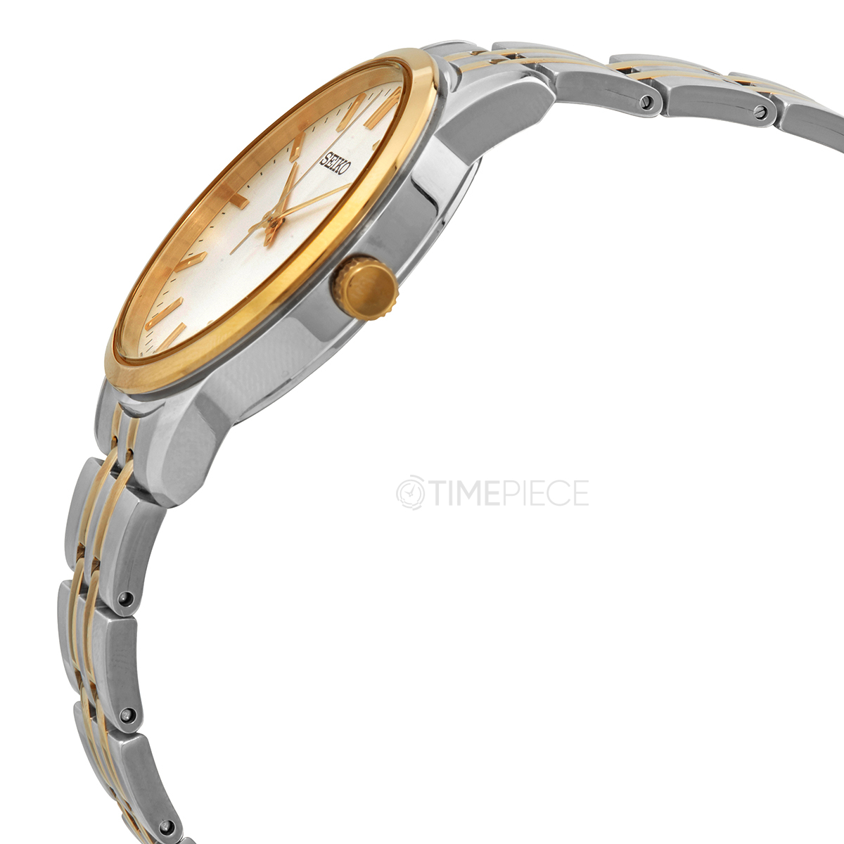 Seiko Essential Quartz White Dial Mens Watch SUR402