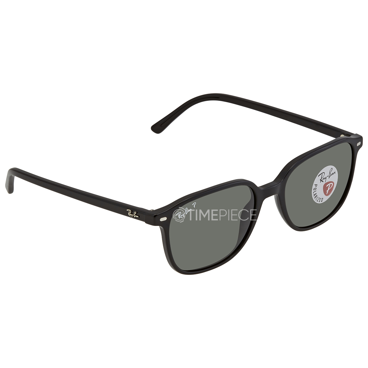 Ray Ban Leonard Polarized Green Square Sunglasses RB2193 901/58 53