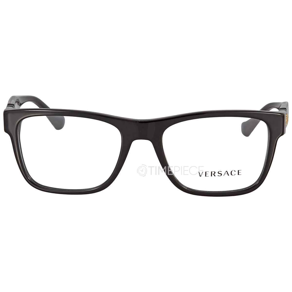 Versace Demo Rectangular Mens Eyeglasses VE3303 GB1 53