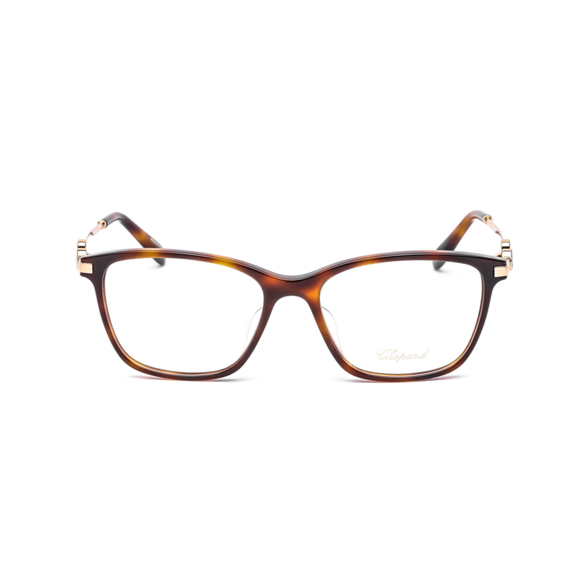 Chopard Ladies Tortoise Oval Eyeglass Frames VCH244G075253