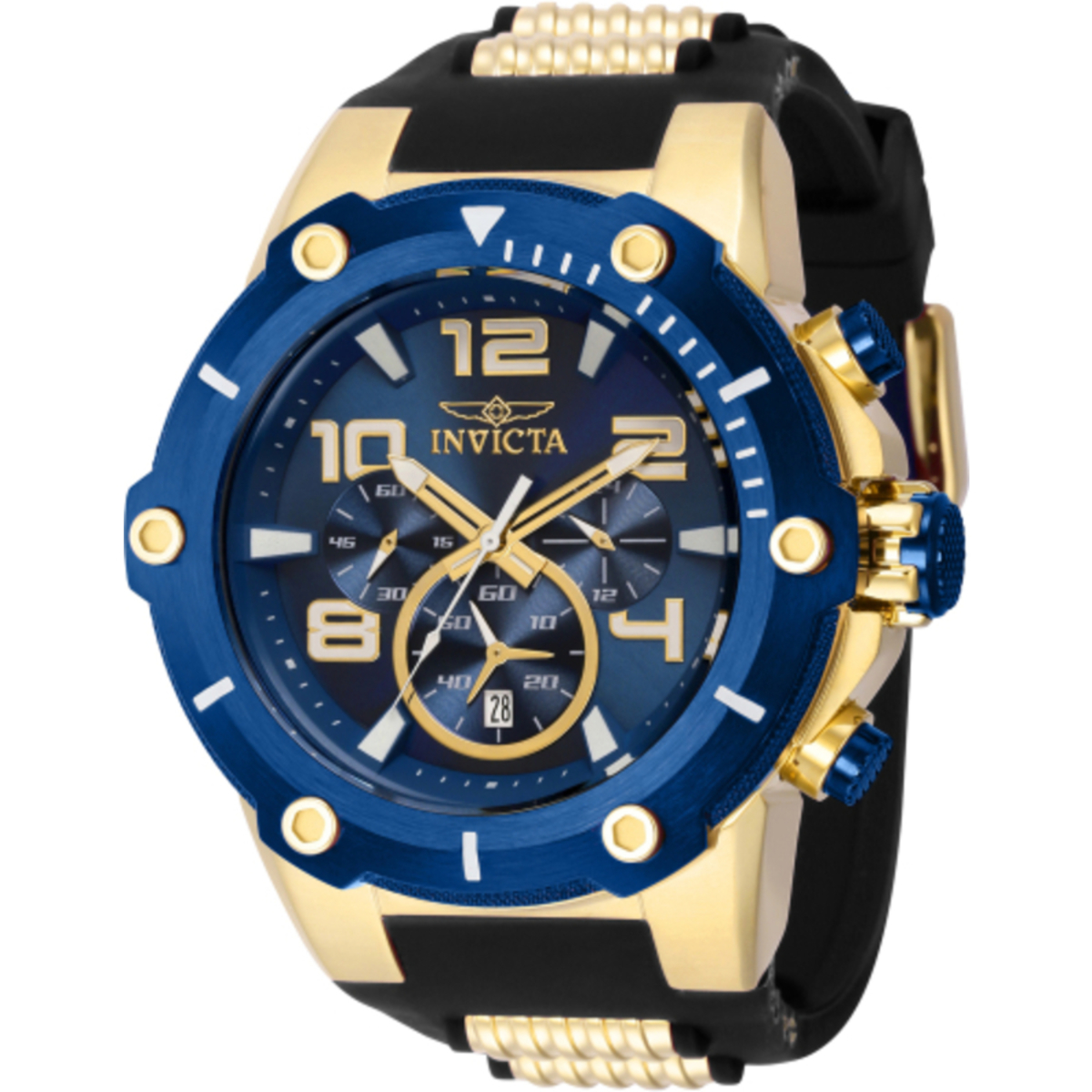 Invicta Speedway Chronograph Quartz Blue Dial Mens Watch 40892