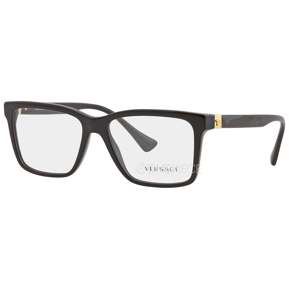 Versace Demo Rectangular Mens Eyeglasses VE3328 GB1 56