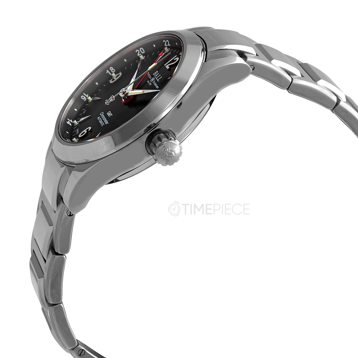 Ball Engineer II Ohio GMT Automatic Black Dial Mens Watch GM1032C-S2CJ-BK