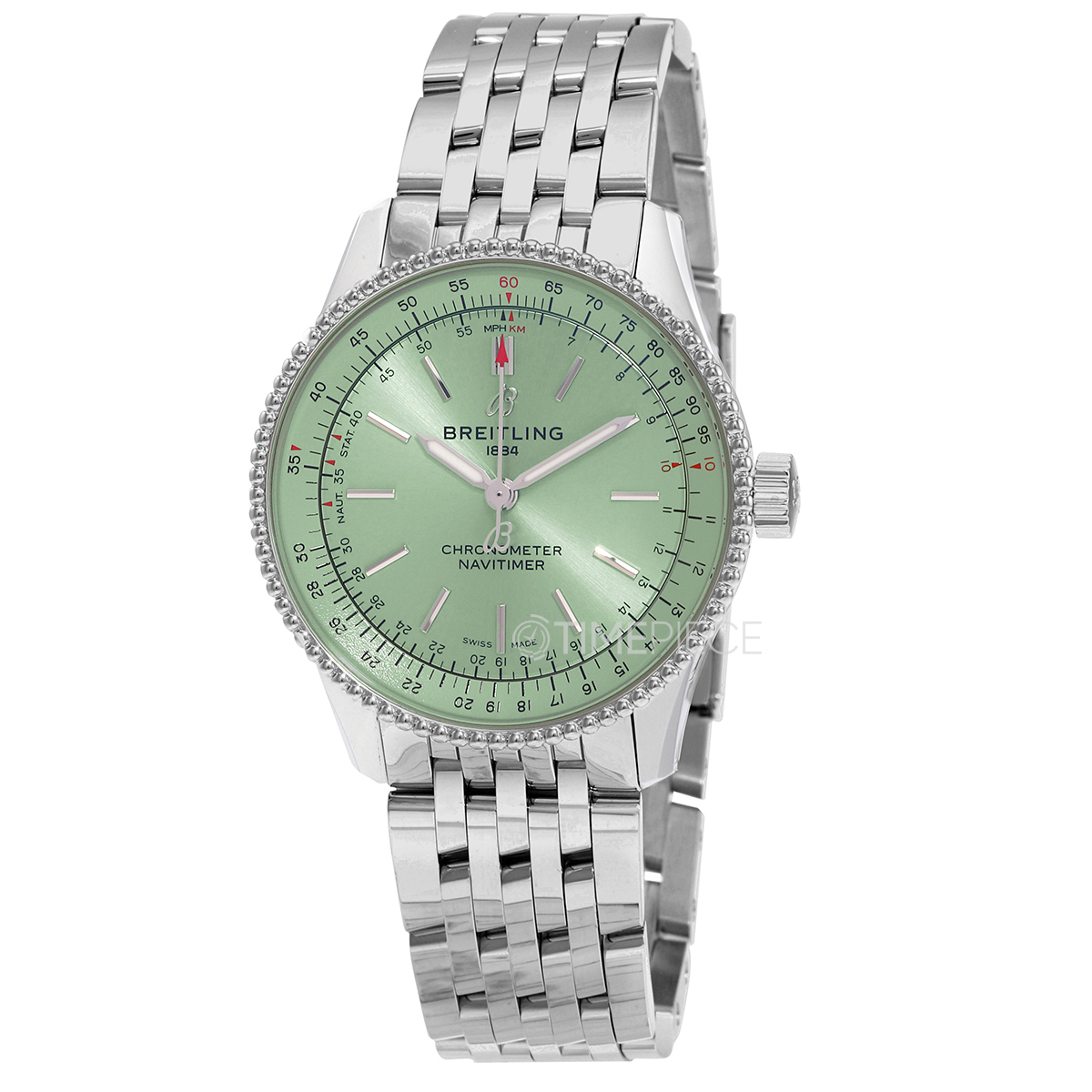 Breitling Navitimer Automatic Chronometer Green Dial Unisex Watch ...