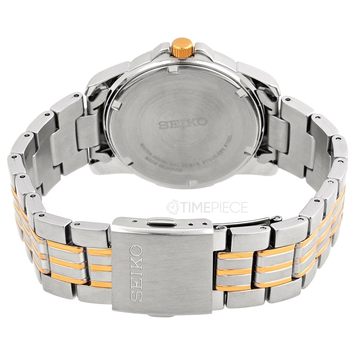 Seiko Essentials Quartz Grey Dial Mens Watch SUR356