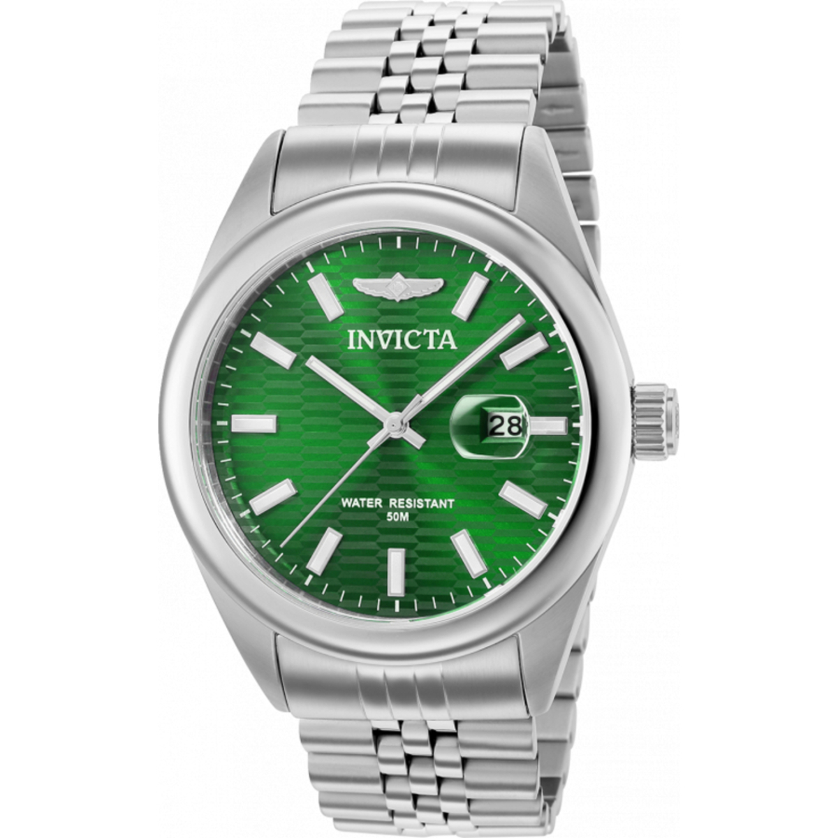 Invicta Aviator Quartz Green Dial Mens Watch 38410