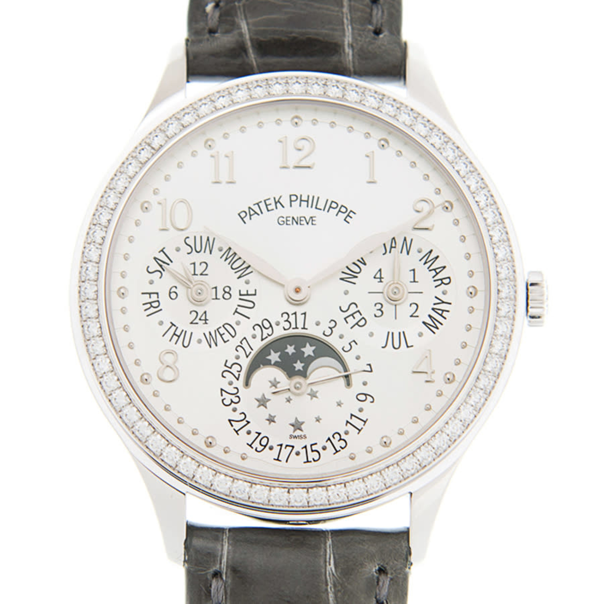 Patek Philippe Grand Complications Perpetual Automatic Diamond White ...