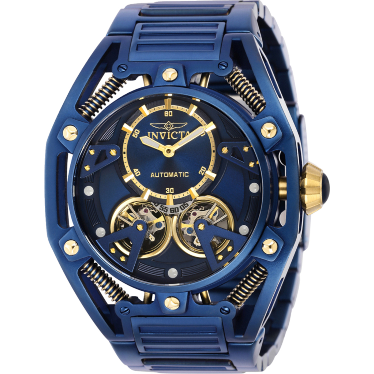 Invicta S1 Rally Automatic Blue Dial Mens Watch 36092