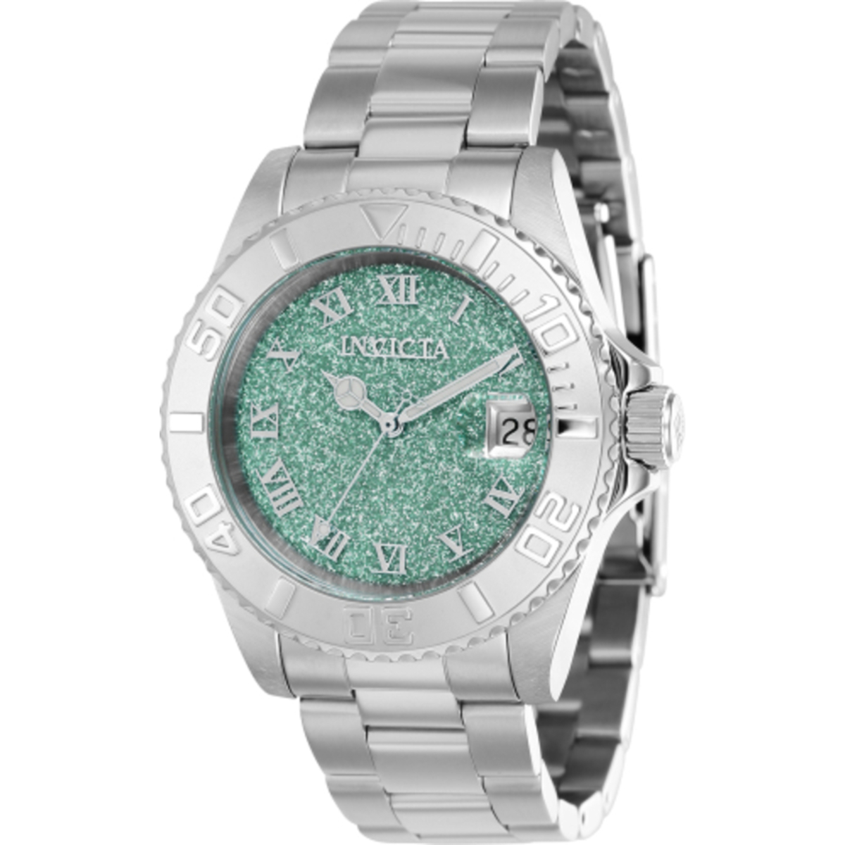 Invicta Angel Quartz Green Dial Ladies Watch 40159