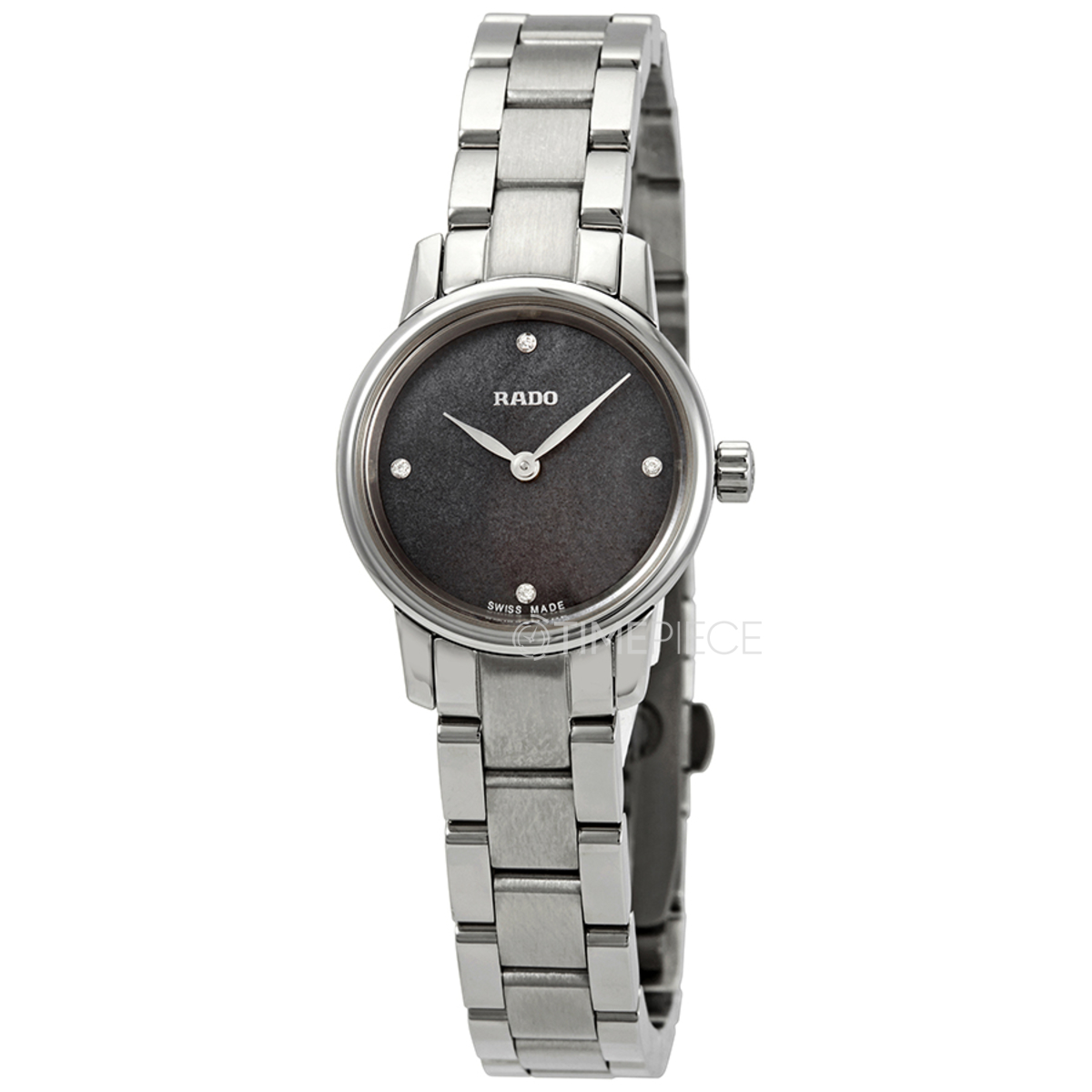 Rado Coupole Classic Black Mother of Pearl Dial Ladies Watch - R22890963