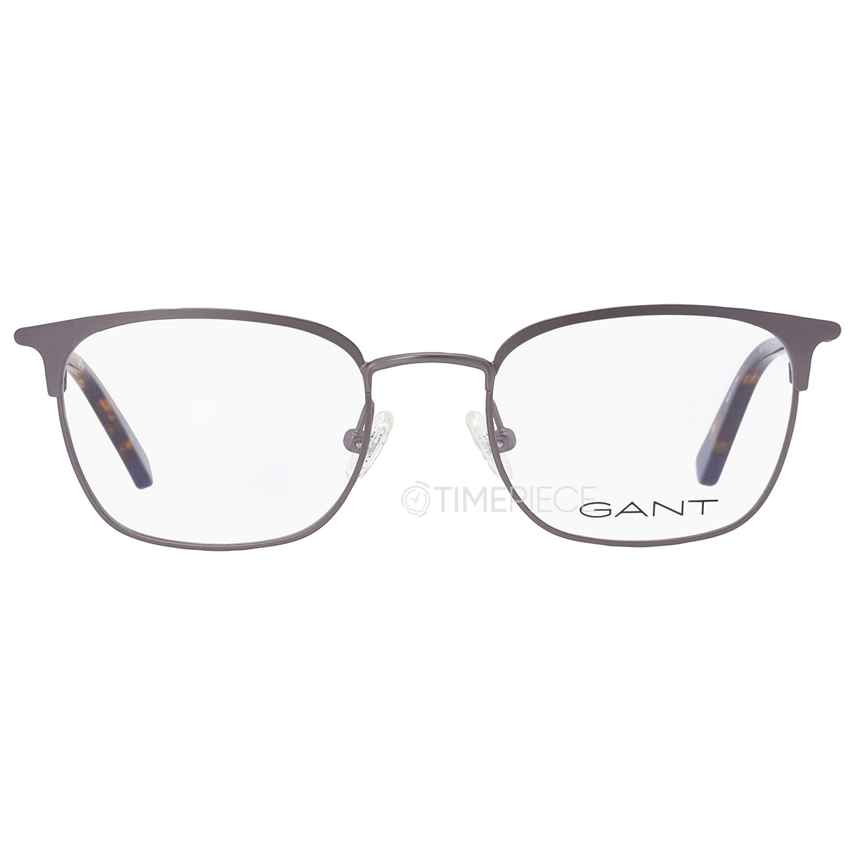 GANT Unisex Gunmetal Rectangular Eyeglass Frames GA3130-300950