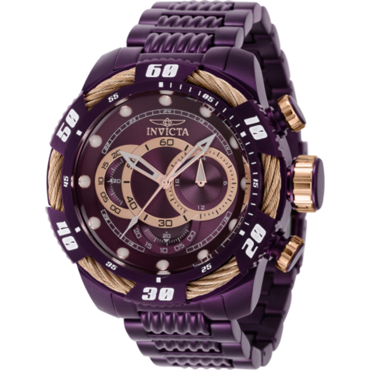Invicta Speedway Chronograph GMT Quartz Mens Watch 40777
