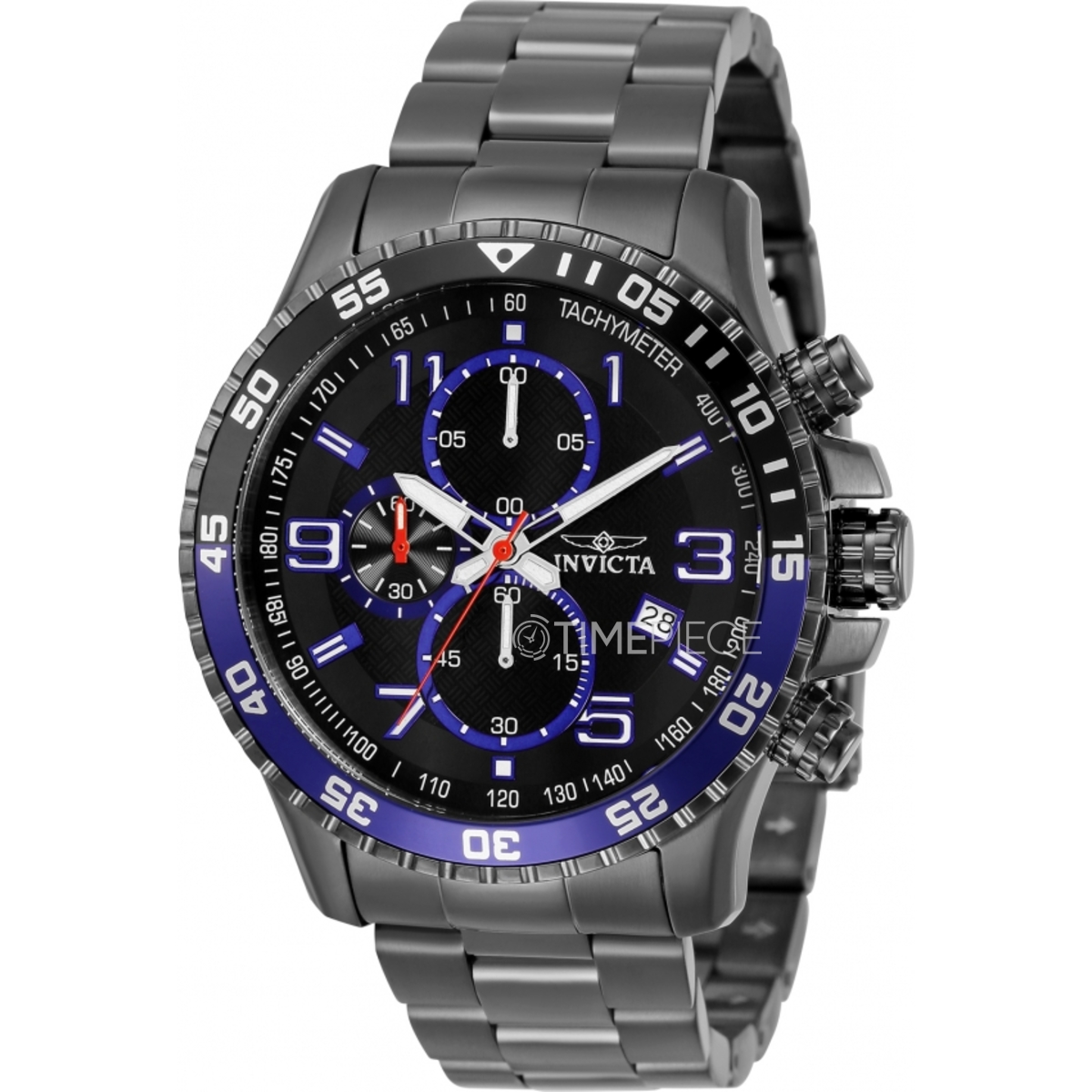 Invicta Specialty Chronograph Quartz Black Dial Mens Watch 34031