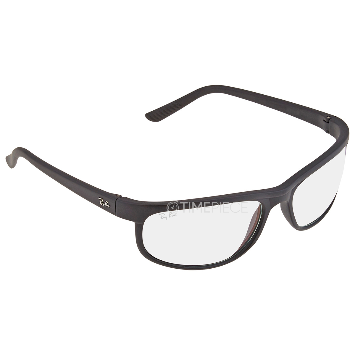 Ray Ban Clear / Blue Light Filter Rectangular Mens Eyeglasses 0RB2027 ...