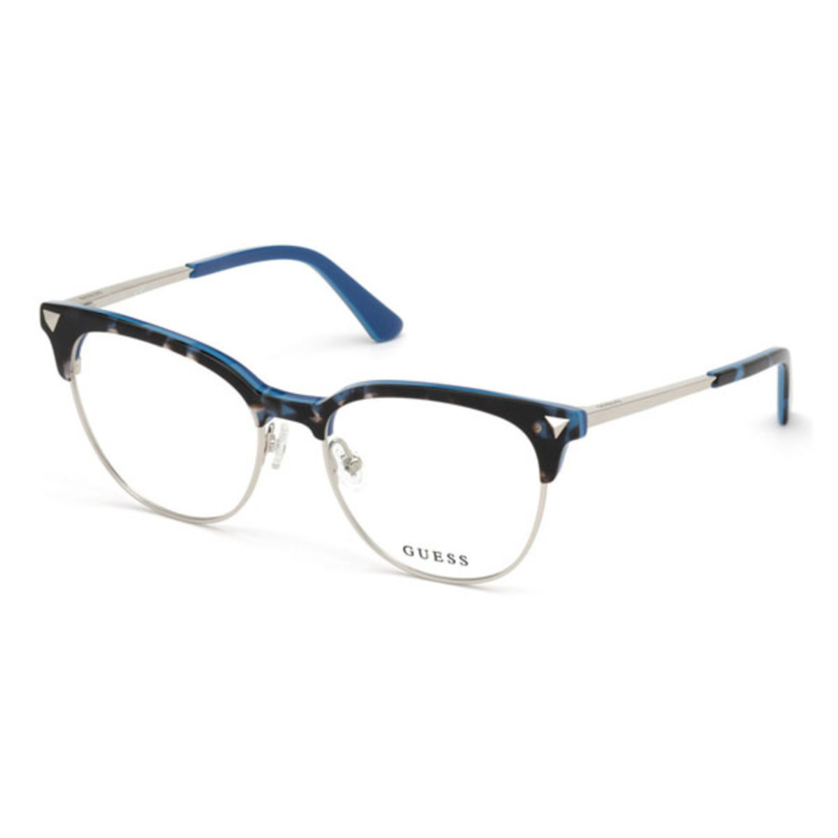 Guess Ladies Blue Oval Eyeglass Frames GU279809253