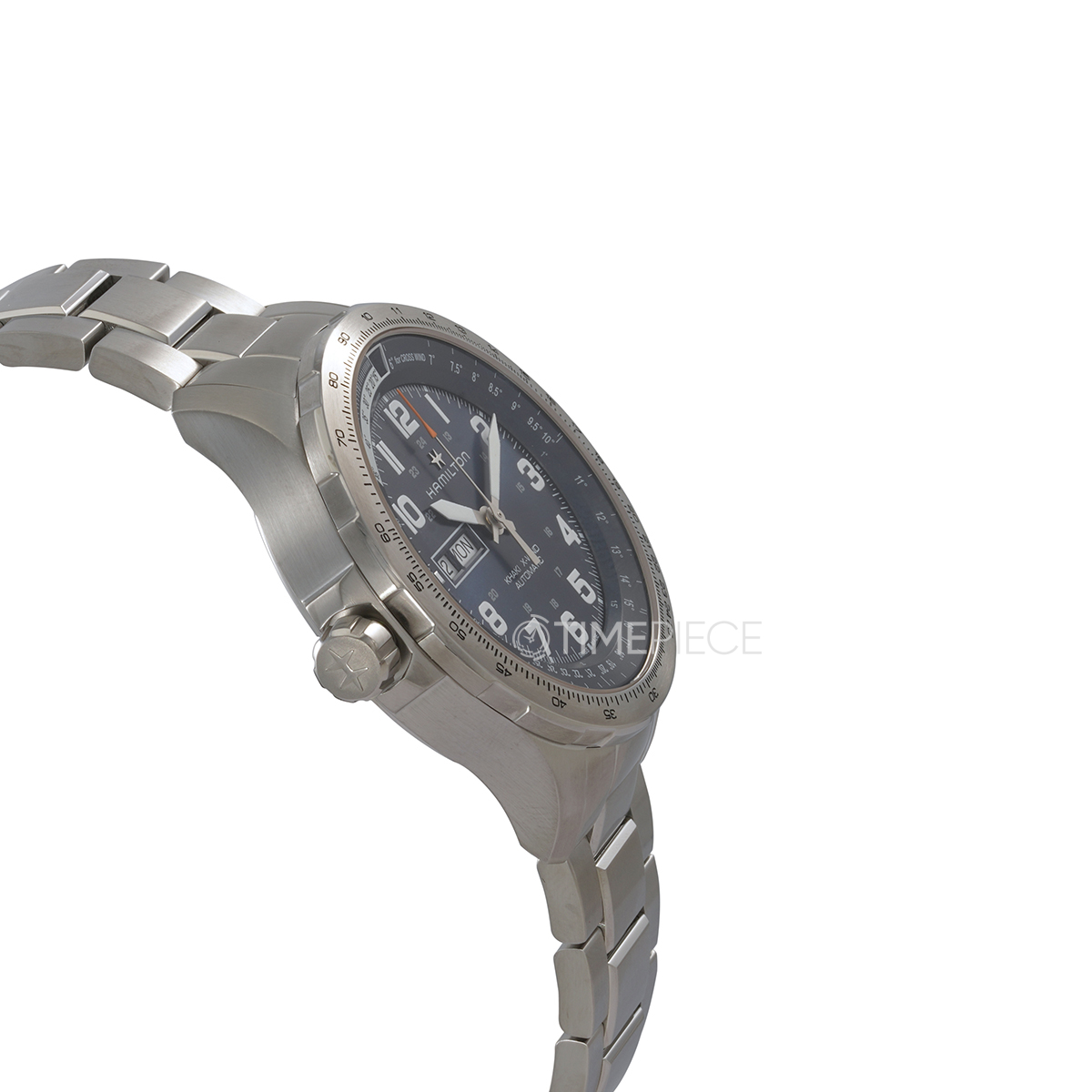 Hamilton Khaki Aviation X-Wind Lefty Automatic Blue Dial Mens Watch ...