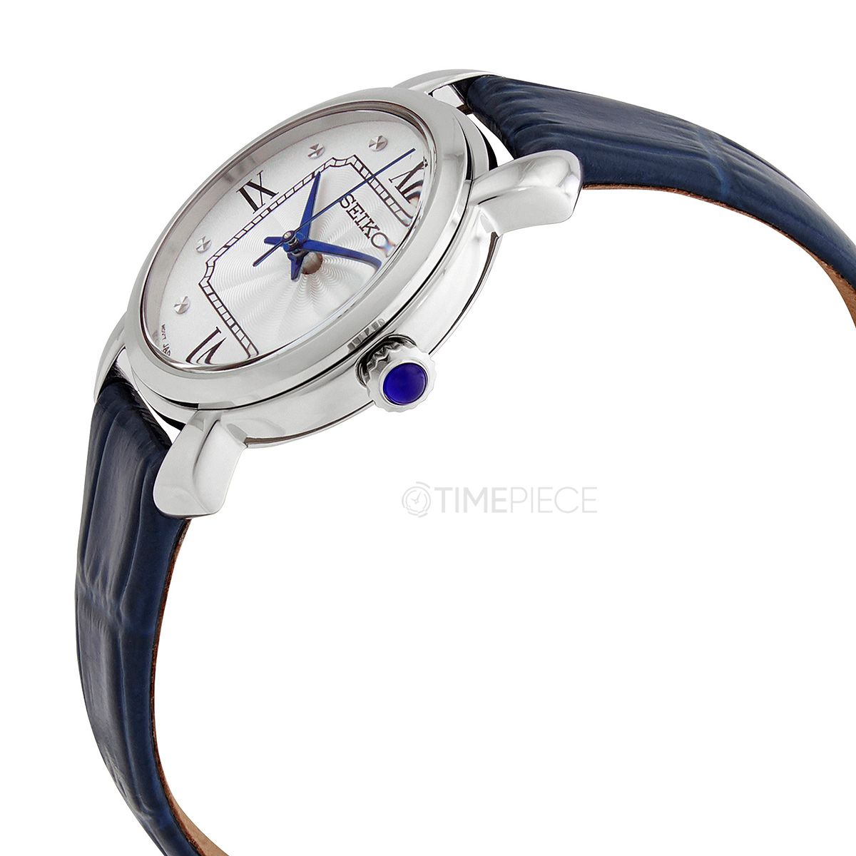 Seiko Classic Quartz Silver Dial Ladies Watch SUR497P2