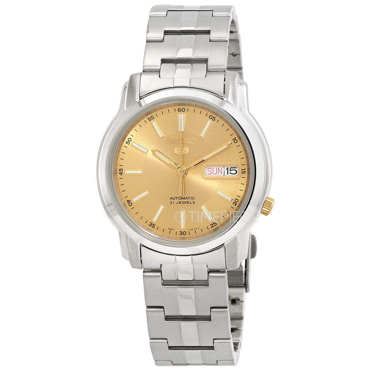 Seiko Seiko 5 Automatic Gold Dial Mens Watch SNKL81K1