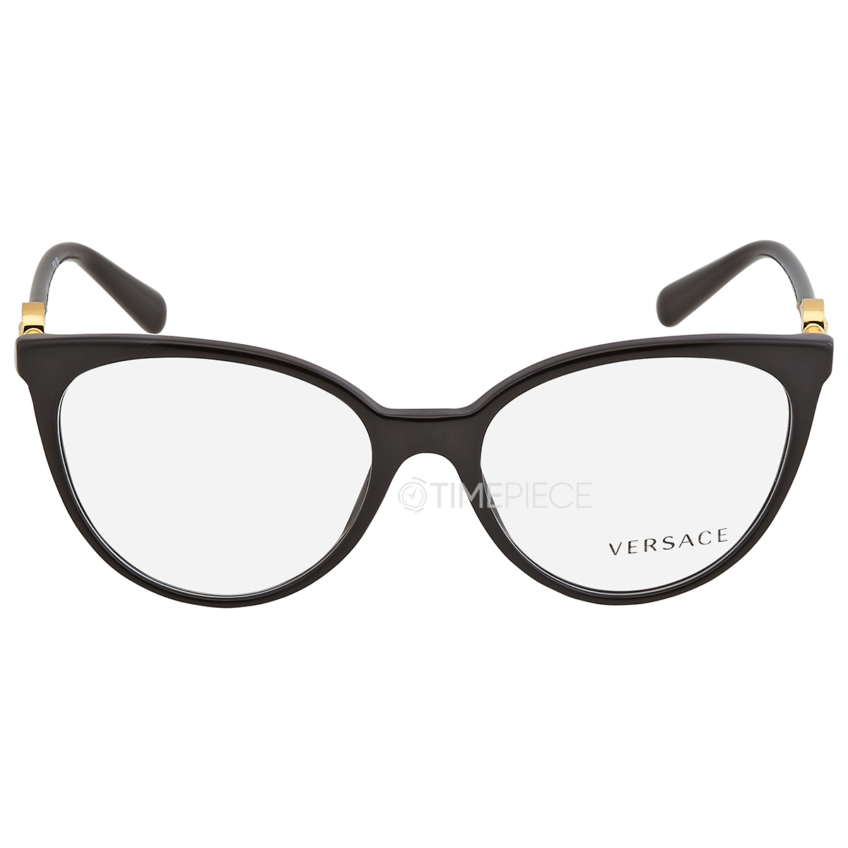 Versace Demo Square Ladies Eyeglasses VE3298B GB1 55