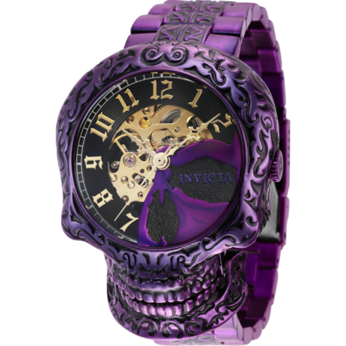 Invicta Artist Skull Automatic Mens Watch 40758