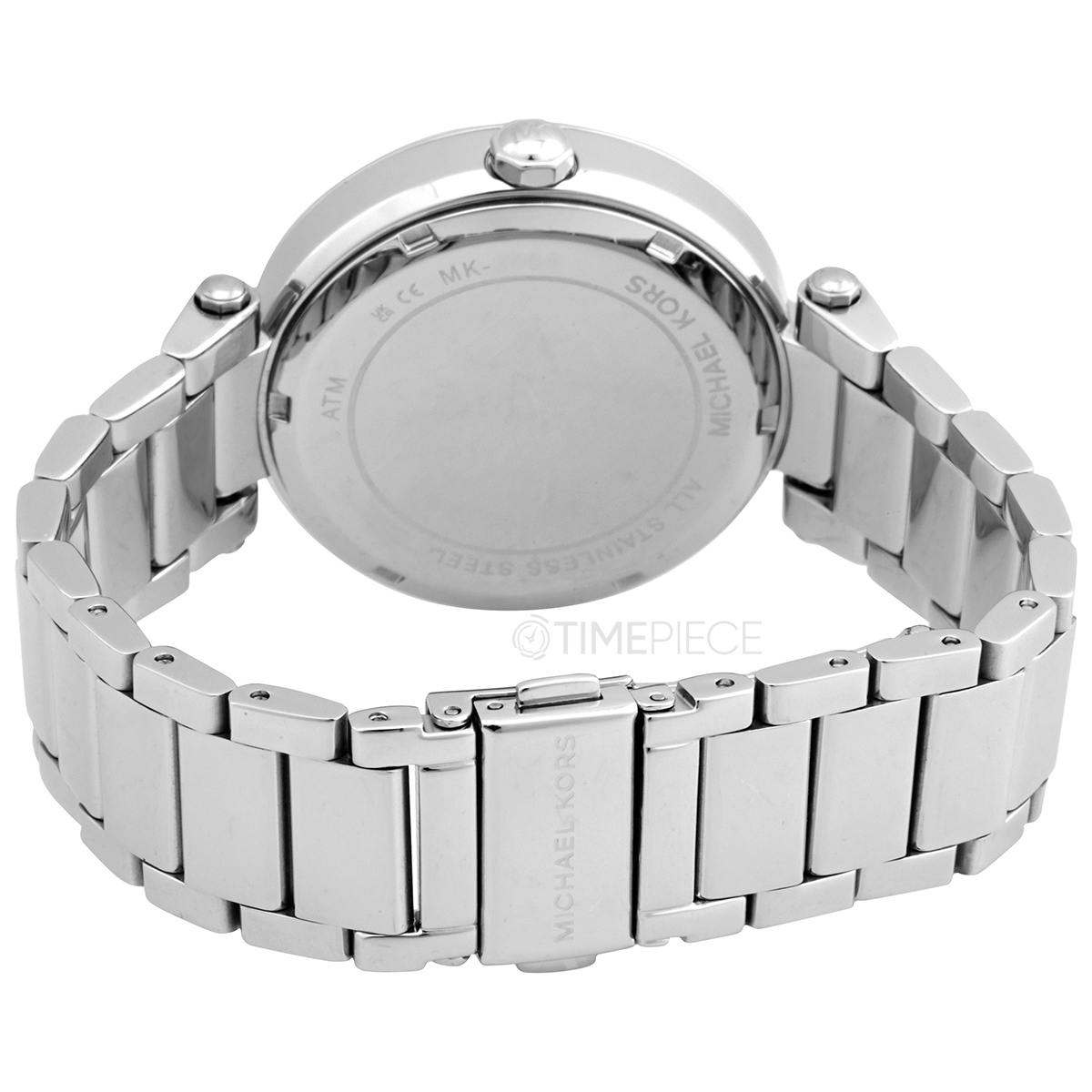 Michael Kors Parker Quartz Crystal Silver Dial Ladies Watch MK6658