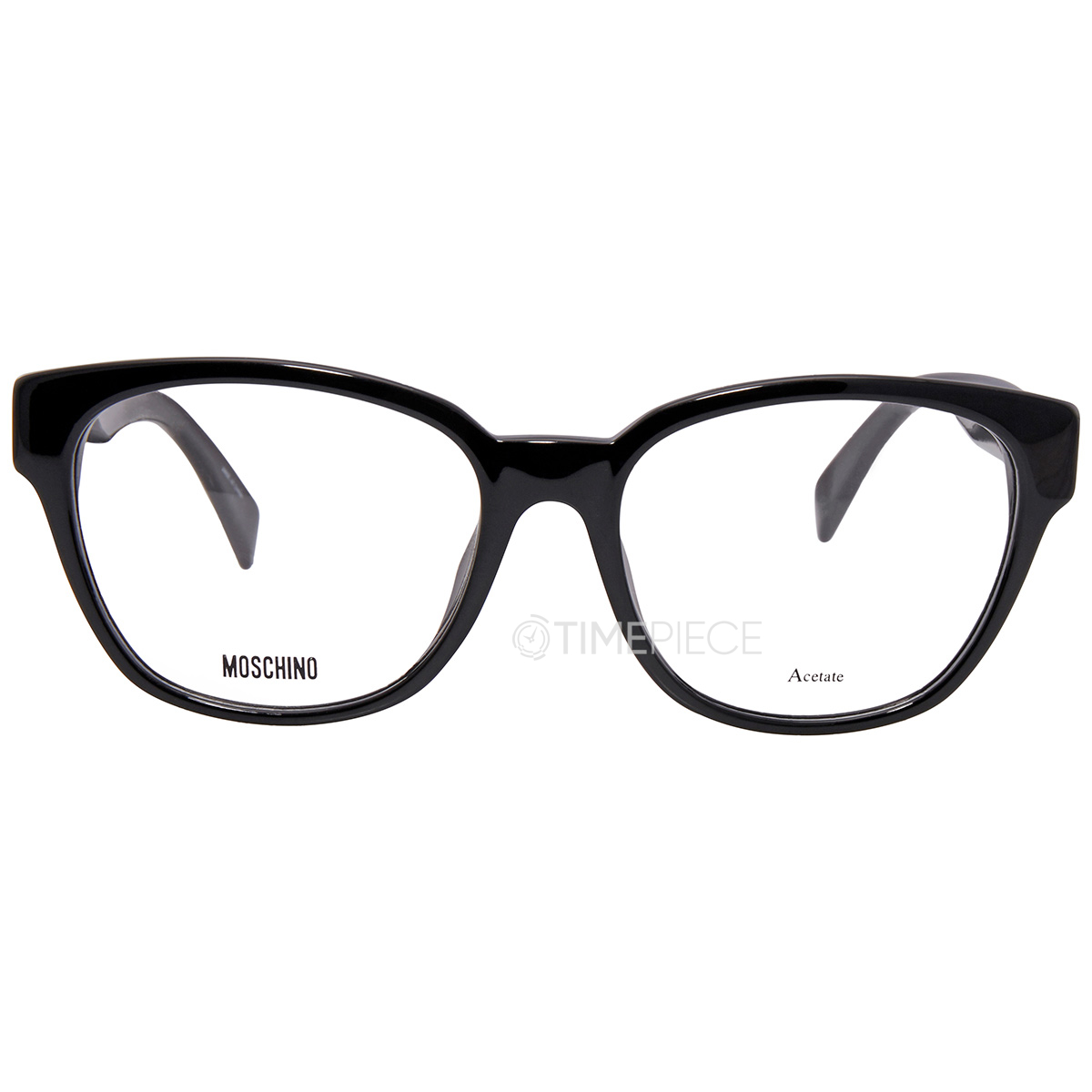 Moschino Unisex Black Rectangular Eyeglass Frames MOS524/F080753
