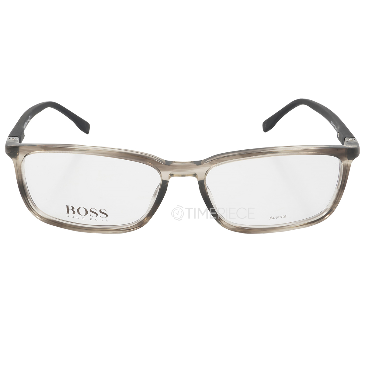 Hugo Boss Demo Rectangular Mens Eyeglasses Boss 0963 0aci 55
