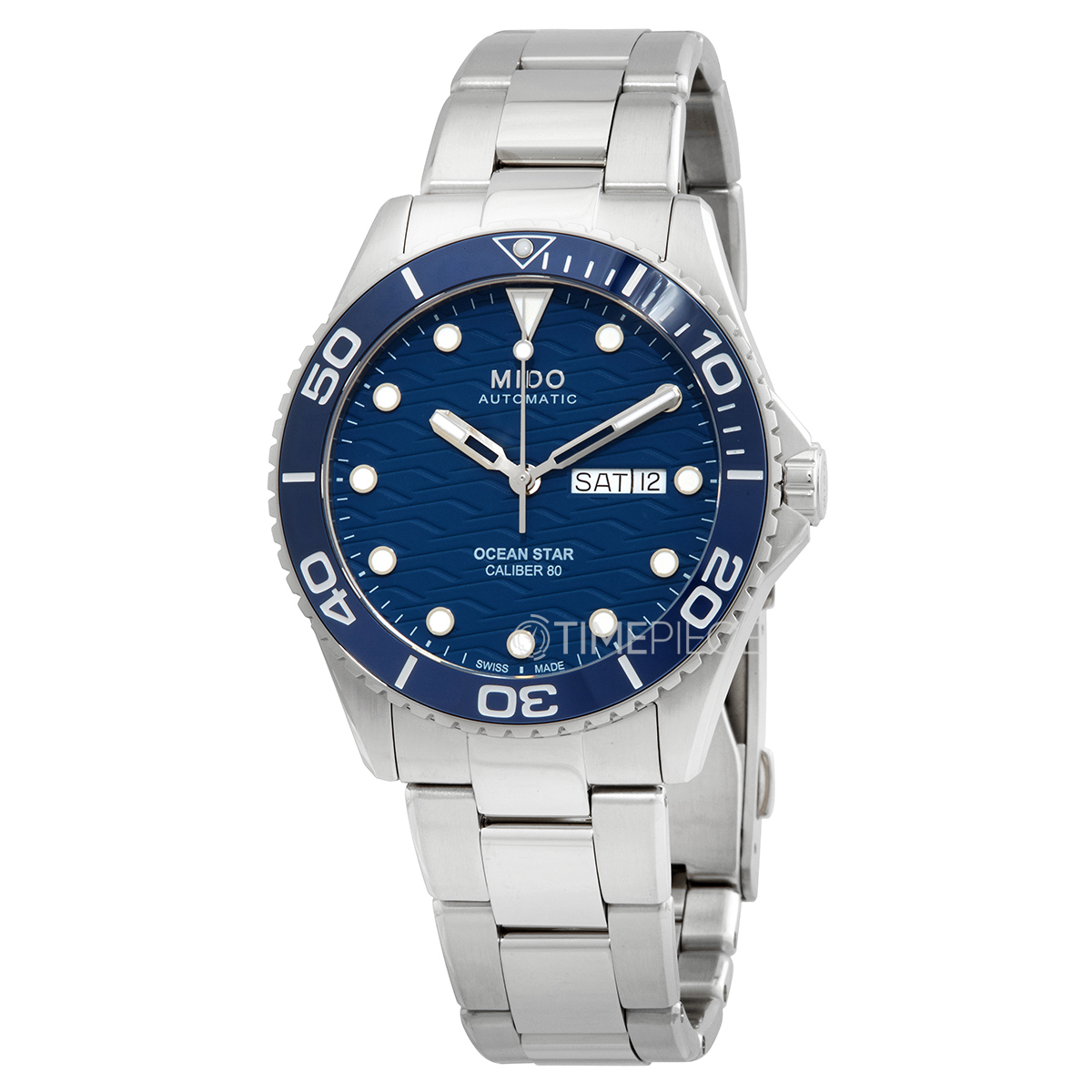 Mido Ocean Star Automatic Blue Dial Mens Watch M0424301104100