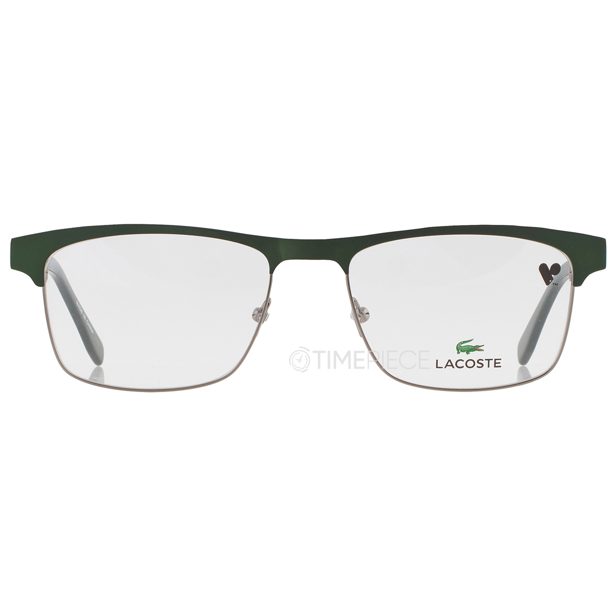 Lacoste Demo Rectangular Mens Eyeglasses L2198 315 55
