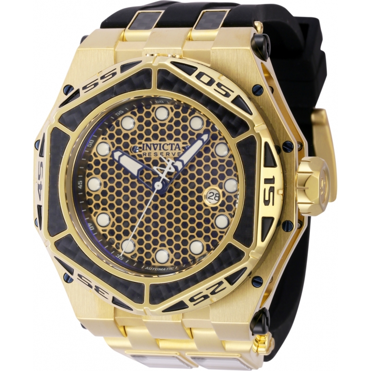Invicta Carbon Hawk Automatic Mens Watch 38909