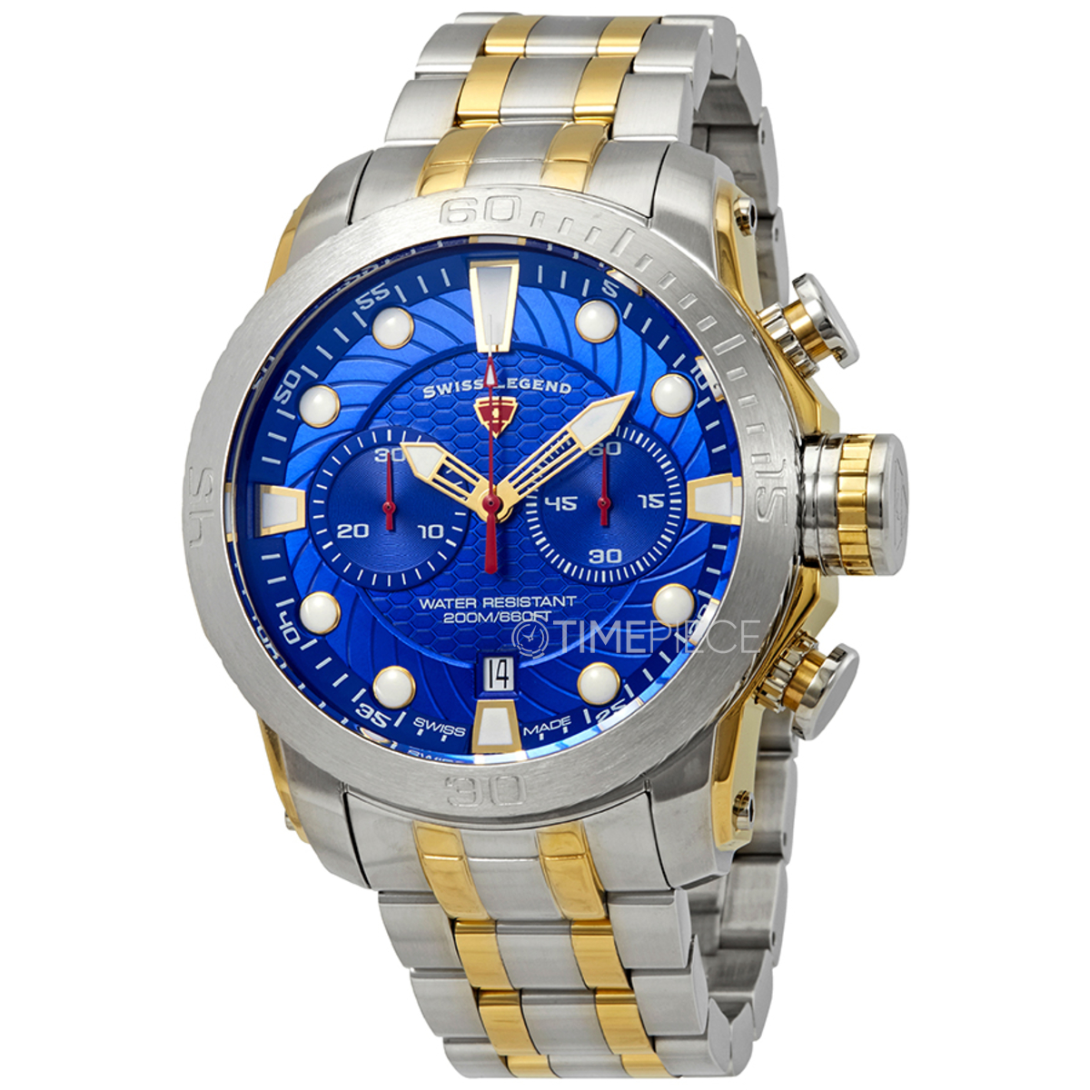 Swiss Legend SL-10624SM-SG-33 Seagate Mens Chronograph Quartz Watch