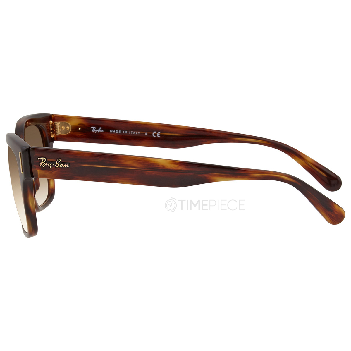 Ray Ban Jeffrey Light Brown Gradient Square Unisex Sunglasses RB2190 ...
