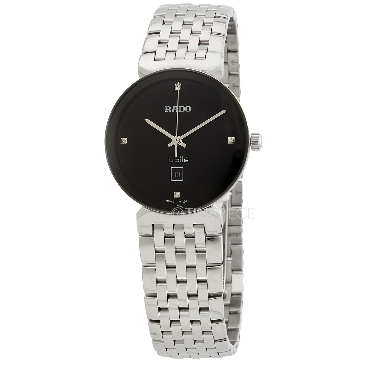 Rado Florence Automatic Diamond Black Dial Ladies Watch R48913713