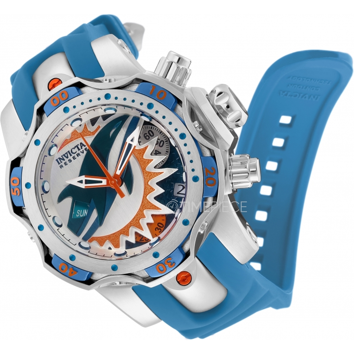 Invicta NFL Miami Dolphins Chronograph Quartz Ladies Watch 33092
