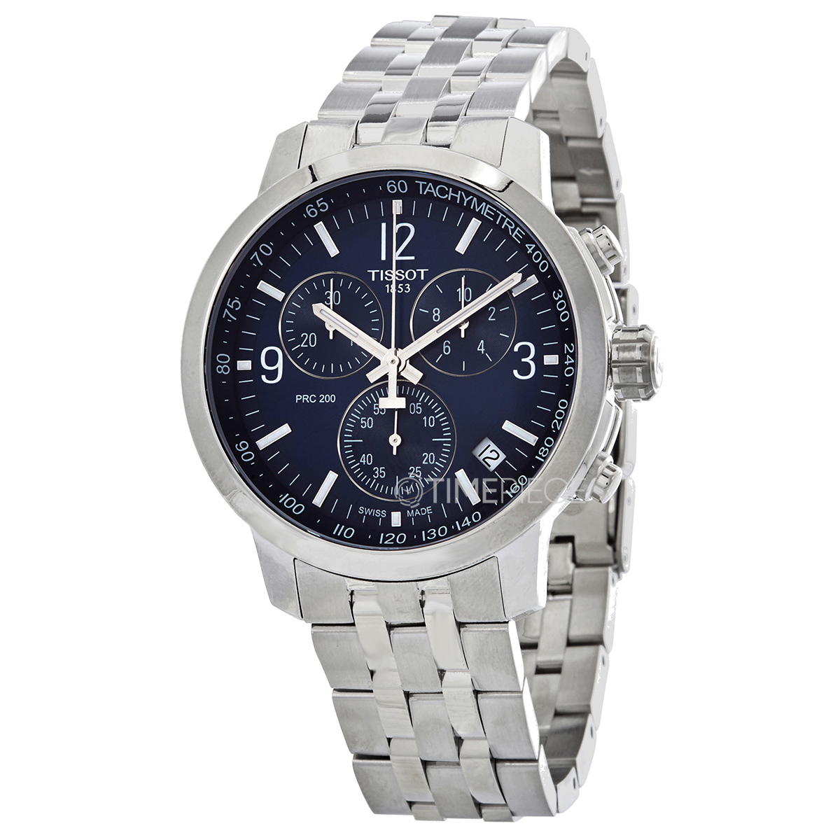 Tissot PRC 200 Chronograph Quartz Blue Dial Mens Watch T114.417.11.047.00