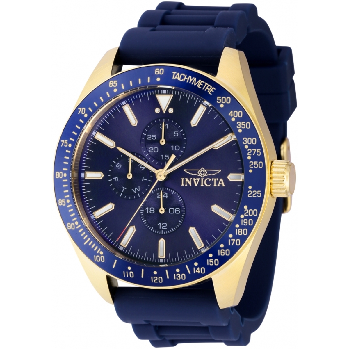 Invicta Aviator Quartz Blue Dial Mens Watch 38403